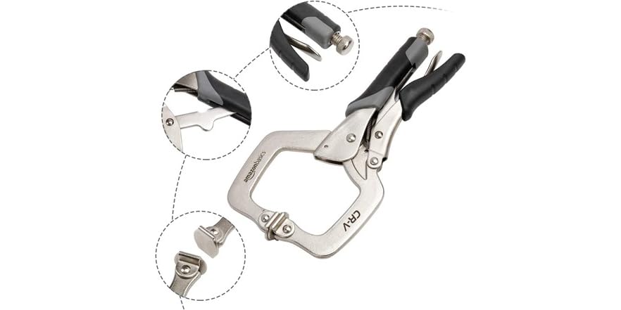 11-Inch Metal Face Clamp (2-Pack)