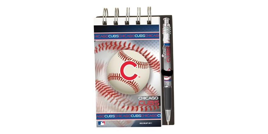 Chicago Cubs MLB Team Notepad Set