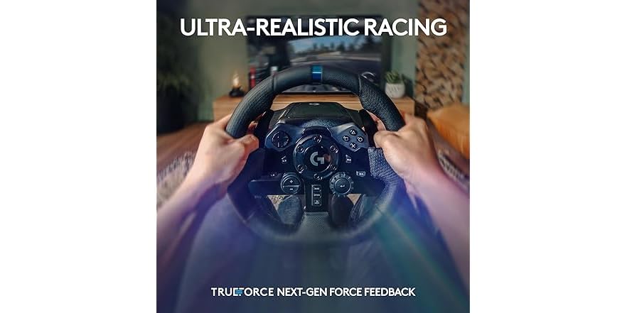 (Open Box) Logitech G923 Racing Wheel and Pedals