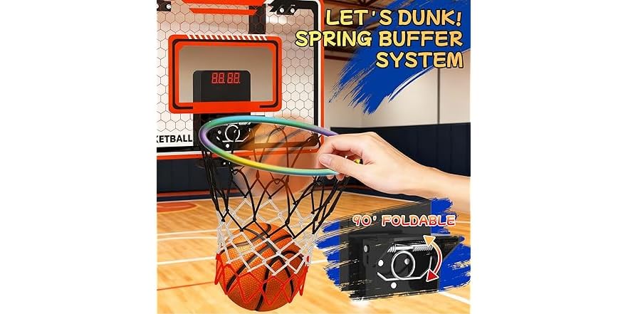 LED Basketball Hoop
