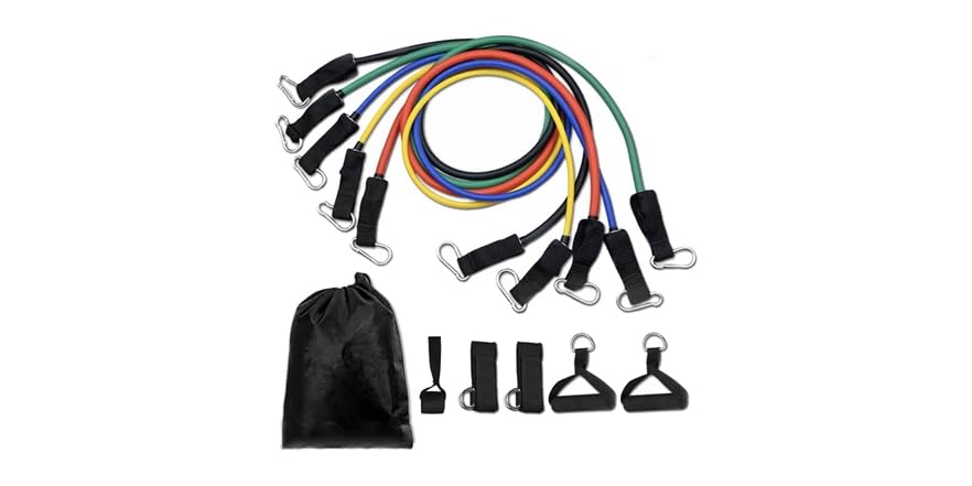 Resistance Band Kit - 11 Piece Bundle