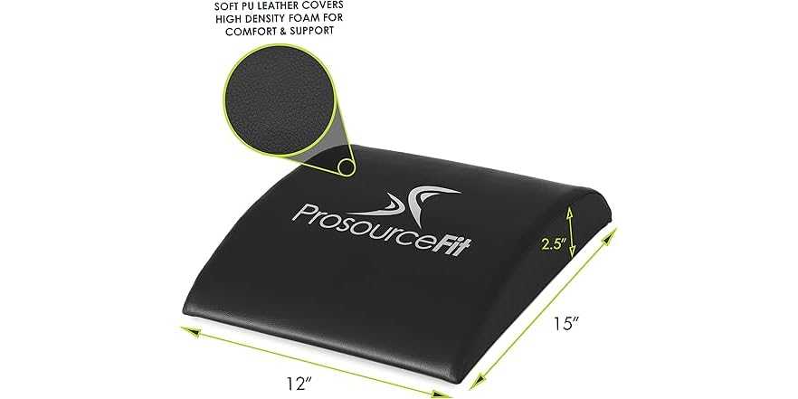 ProsourceFit Abdominal AB Mat 15” x 12”