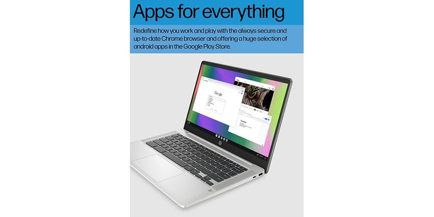 HP Chromebook 14 Laptop (2022 Model) (Open Box)