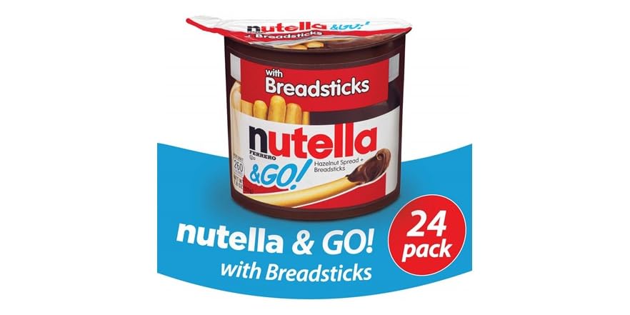 24-Pack Nutella and Go Snack Packs