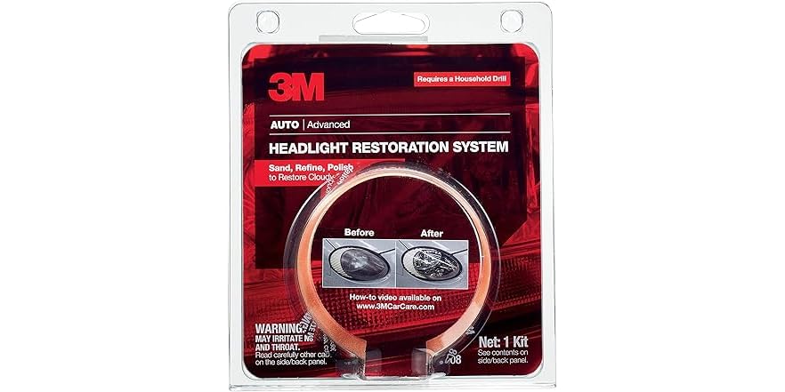 3M Headlight Lens Restoration System