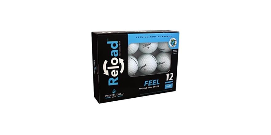 Reload Recycled Titleist 12-Pack Golf Balls