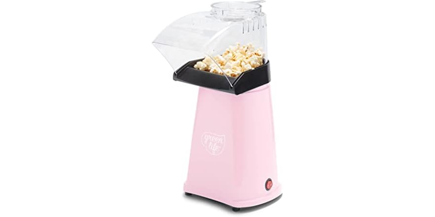 GreenLife Electric Pink Air Popper