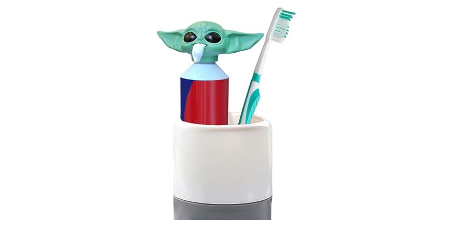 Trendy Baby Yoda Toothpaste Topper