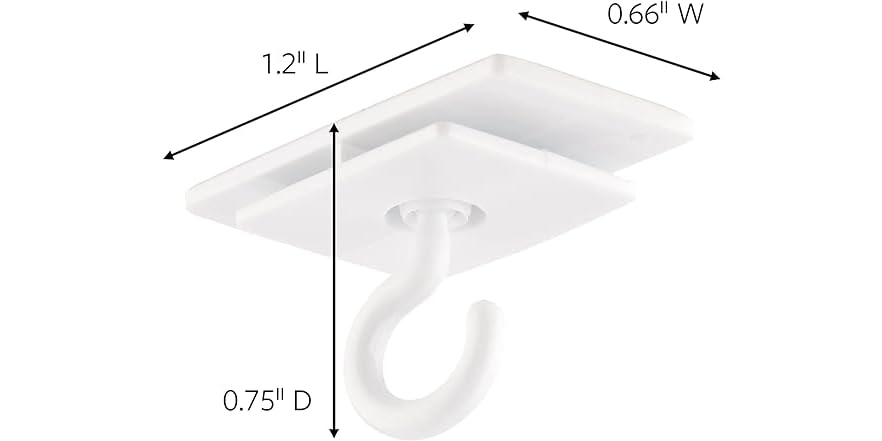 3M Polyethylene Command Ceiling Hooks(3)