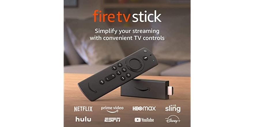 Fire TV Stick (3rd Gen) with Alexa Voice Remote (2nd Gen)