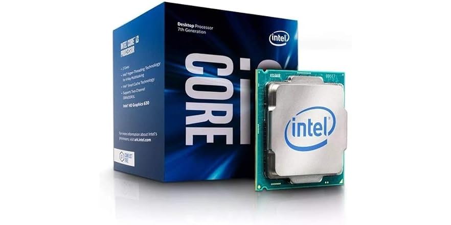 Intel Core i3-7100 7th Gen CoreDesktop Processor 3M Cache (Open Box)