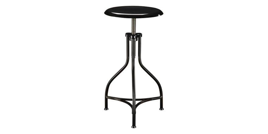 Carolina Cottage Black Logan Stool