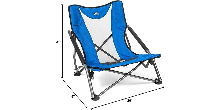 Cascade Mountain Tech Low Camp Chair