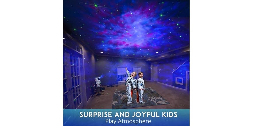 Pang Pang Astronaut Star Projector Night Light