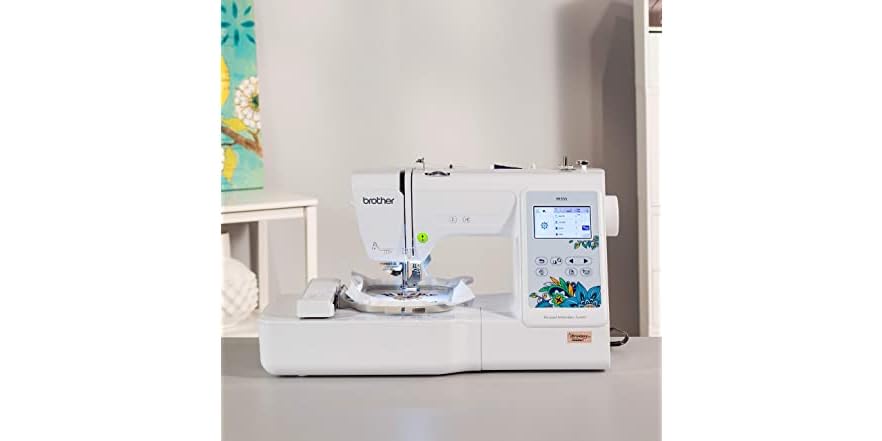 Brother PE535 Embroidery Machine, 80 Built-in Designs