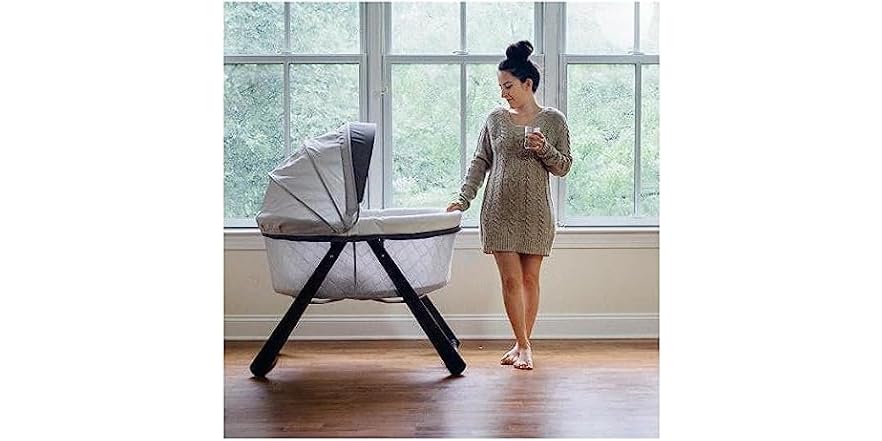 Ingenuity Foldaway Wood Bassinet (Open Box)