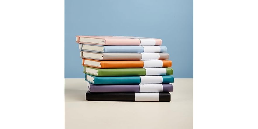 3 Pack A5 Hard Cover Dotted Notebooks