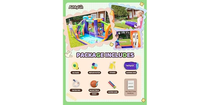 Alien Theme Inflatable Bounce House