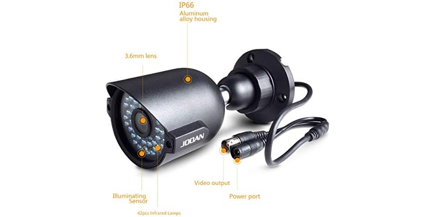 JOOAN 8CH 1080P Security Camera System (4 pack)