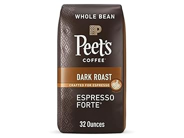 Peet’s Coffee, 2 Pack Espresso Forte Whole Bean