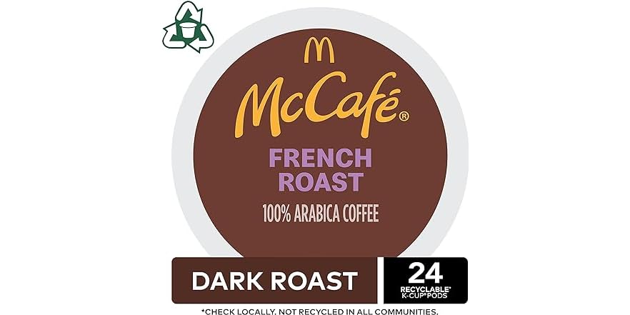 McCafe French Roast K-Cup, 24/bx