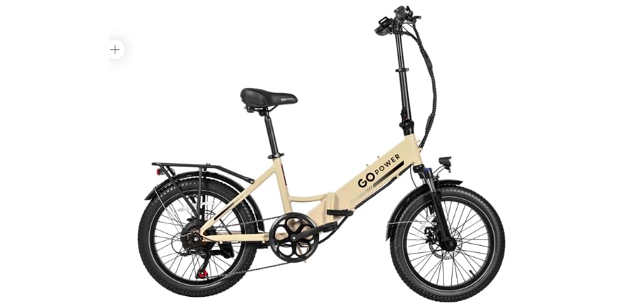 GoPowerBike GoPlus Folding E-Bike 20" Tire