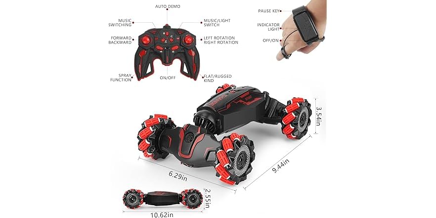 RC Stunt Car Off-Road Twist Vehicle