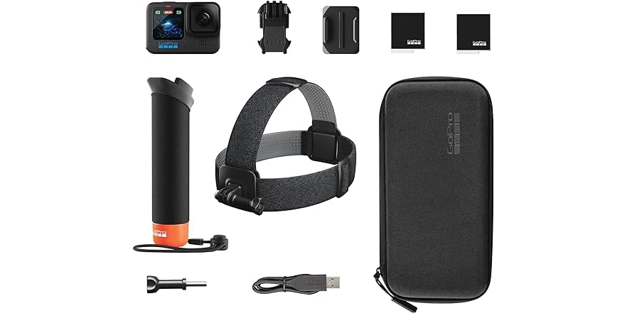 GoPro HERO12 Black + Accessories Bundle