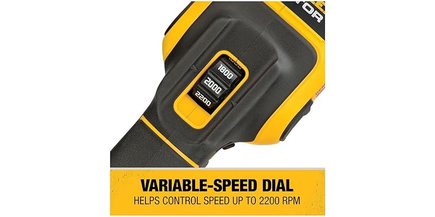 DEWALT DCM849B 20V MAX* XR Cordless Polisher