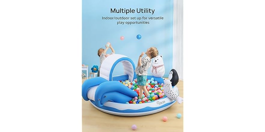Evajoy Inflatable Play Center, Kid Pool