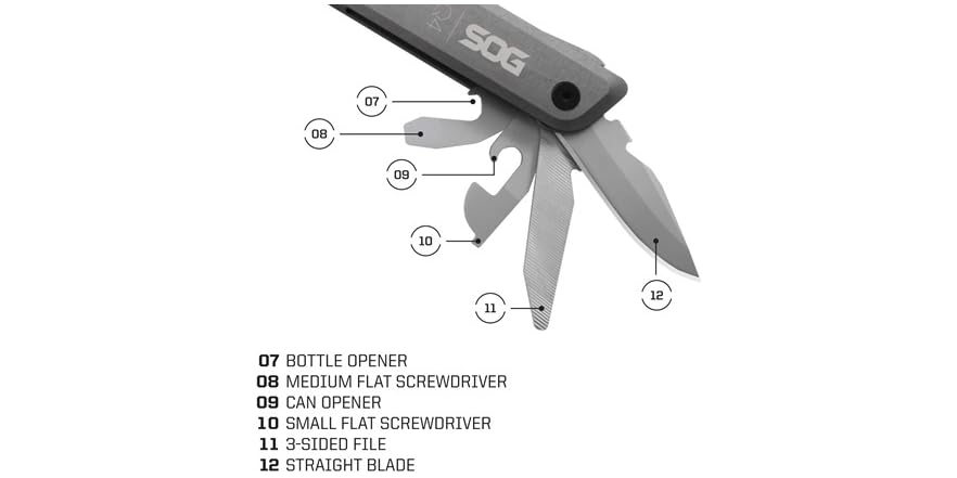 SOG Multitool w/ Hex Driver Set-Baton Q4