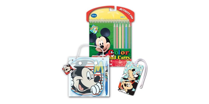 Mickey Mouse Travel Set
