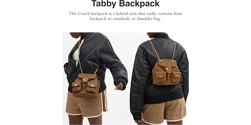 Coach Women's Tabby Backpack BAC