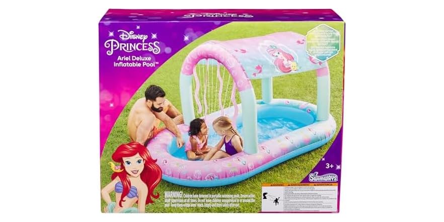 SwimWays Princess Inflatable Pool