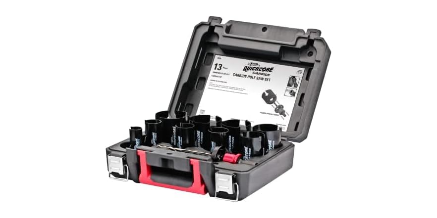 Disston Blu MOL Hole Saw 13 pc Set