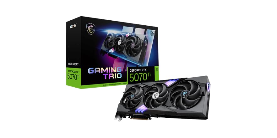 MSI GeForce RTX 5070 Ti 16G GAMING TRIO OC (Open Box)