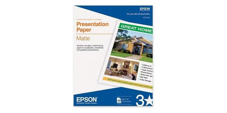 Epson Matte Presentation Paper