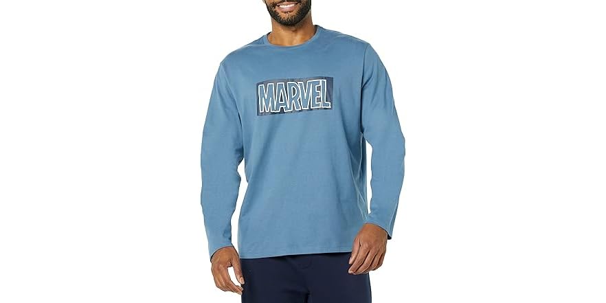 Amazon Disney Men's Long-Sleeve Pack of 2
