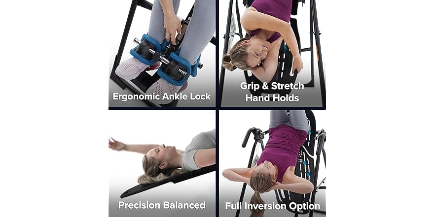 Teeter EP-560 Ltd. Inversion Table w/ Vibration Cushion