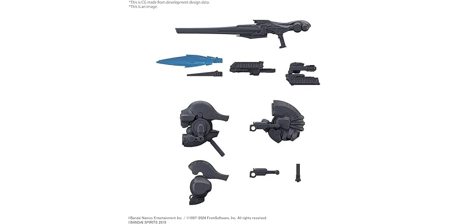 Bandai Armored Core VI Weapon Set