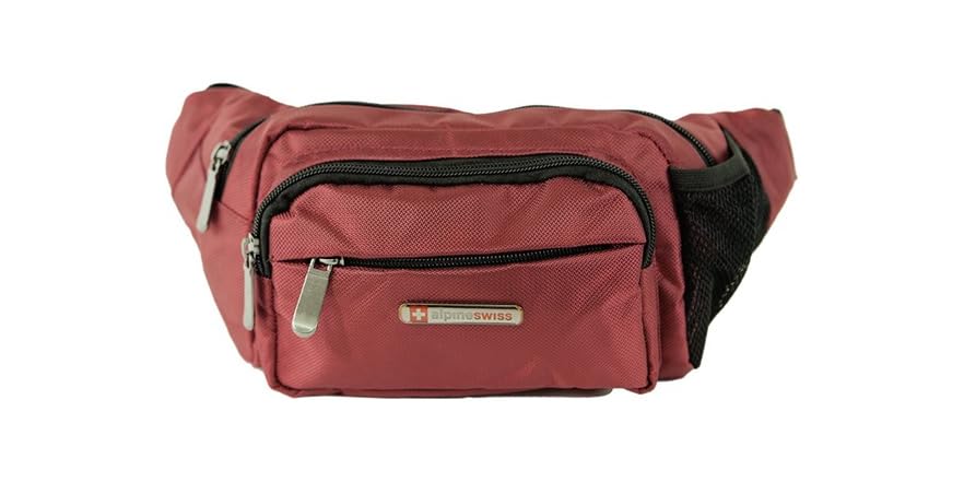 Alpine Swiss Fanny Pack Travel Case