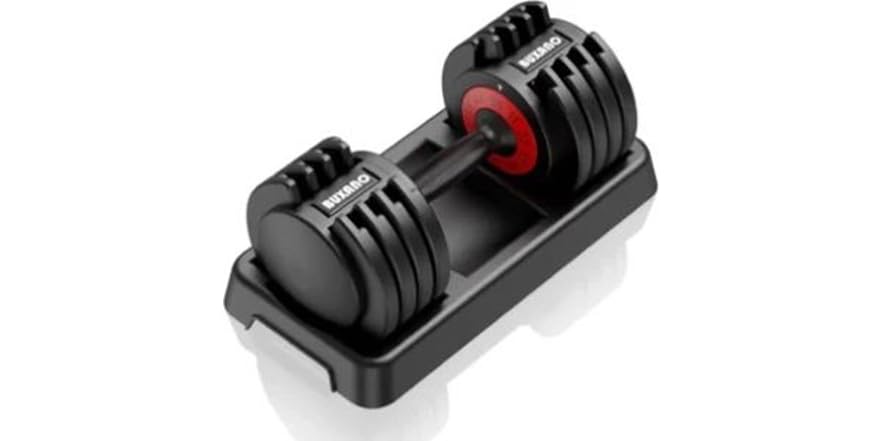 BUXANO Adjustable Dumbbell, Single
