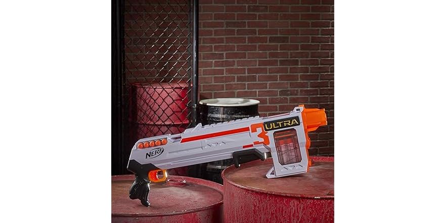 Nerf Nerf Ultra Three Blaster, Pump-Action, 8-Dart I