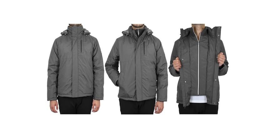 Mens Presidential Jacket with Hood