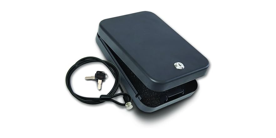 SnapSafe Portable Lock Box for Valuables