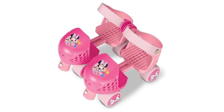 Minnie Mouse Junior Skates Includes Knee and Elbow Pads