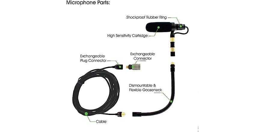 Cello Clip-On Musical Instrument Microphone
