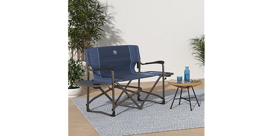 TIMBER Camping Chair Foldable Loveseat