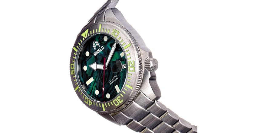 Shield Atlantis Bracelet Watch with Date