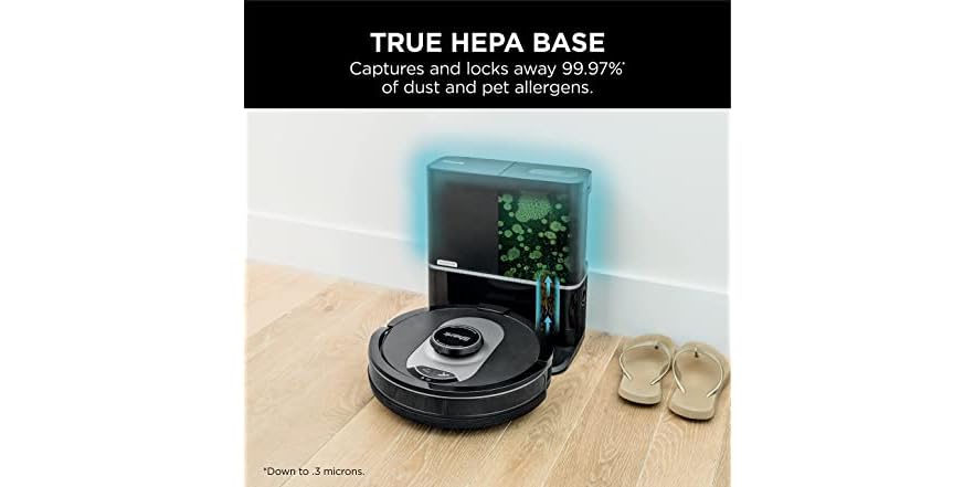 Shark SHARK RV2502AE AI Ultra Robot Vacuum with XL HEPA Self (Open Box)